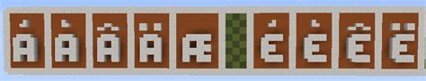 4x3 Minecraft Simple Font Minecraft Map