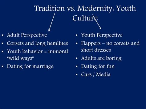 Traditional Vs Modern Society Traditional Culture And Modern Culture