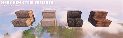 Enhanced Stairs And Slabs Minecraft Mods Curseforge