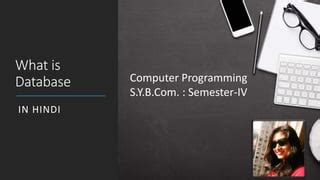 Introduction To Databases PPT