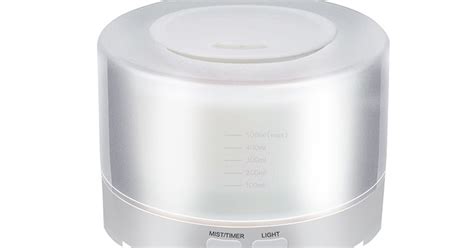 D Ml Ac Dc Plug Adapter Led Aroma Electric Ultrasonic Diffuser Essential Oil Air Freshener