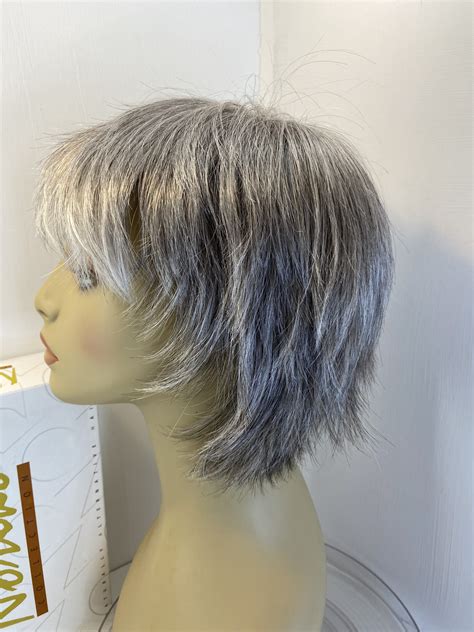Noriko Silver Grey Boxed Wig Bgss448 Wigbank