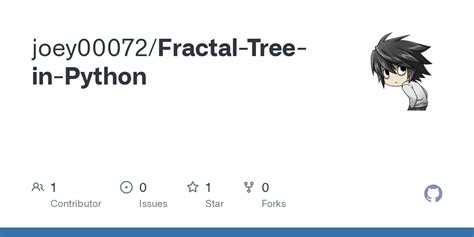 GitHub Joey Fractal Tree In Python