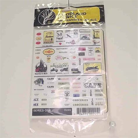 Dry Transfer Decals Series One Pd Hobby Shop