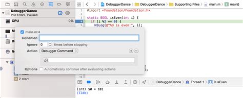 dancing in the debugger — a waltz with lldb ·