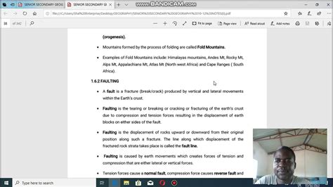 Overthrust Fold And Faulting Youtube