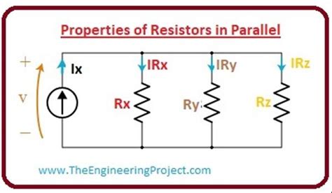 Resistors In Parallel Combination The Engineering Projects