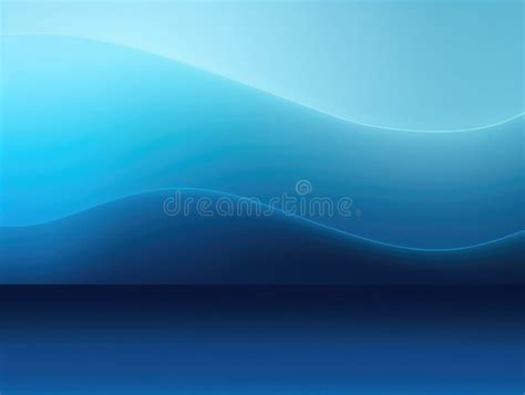 Blue Waves Abstract Background Liquid Art Pattern Generative Ai Stock Illustration