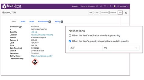 Lab Inventory And Order Management Software LabArchives Inventory