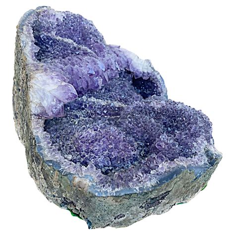 Large Amethyst Quartz Crystal Geode Mineral Specimen Cluster For Sale