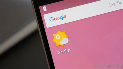 Google Now Offers A Handy Shortcut To Weather Info Android Authority