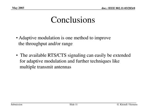 PPT Signaling For Adaptive Modulation In Wireless Networks PowerPoint Presentation ID