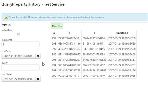 Issue On Querypropertyhistory Ptc Community