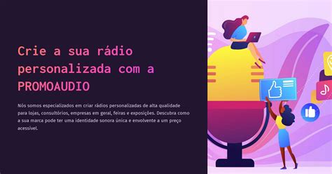 Crie A Sua Rádio Personalizada Com A Promoaudio