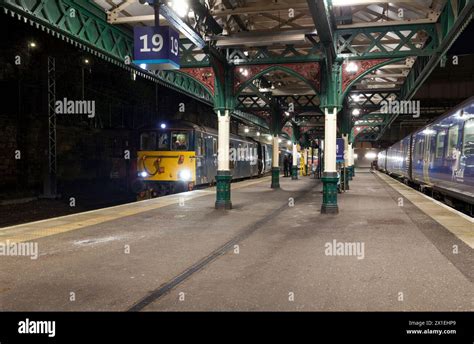 Gb Railfreight Class 73 Locomotive At Edinburgh Waverley Waiting With