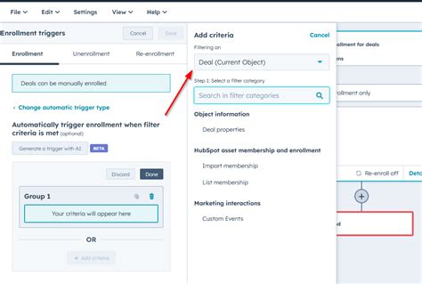 Hubspot Community Workflow Enrollment For Deals With Assigned Deal Of