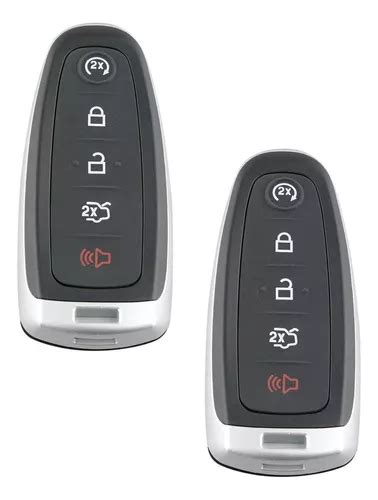 2×repuesto Llavero Remoto Para Ford Edge Explorer 2011 2015 Meses Sin