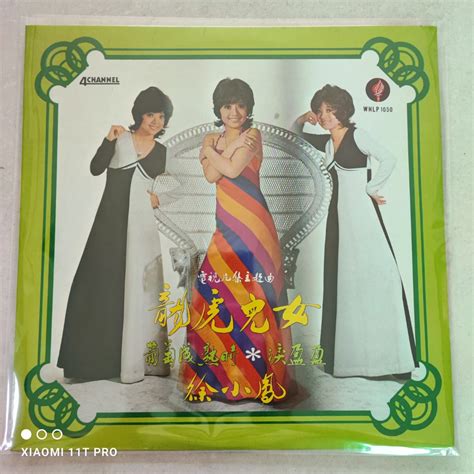 黑膠唱片 徐小鳳 龍虎兒女 電視片集主題曲 Lp 黑㬵唱片 Vinyl 1975年 12吋 黑膠唱片 舊版 永恆唱片公司＃保存良好 新淨