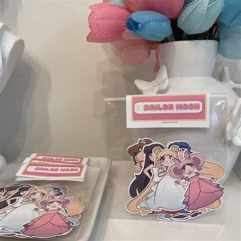 Sailor Moon Stickers Etsy