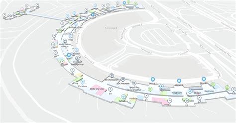 Dfw Airport Terminal Layout