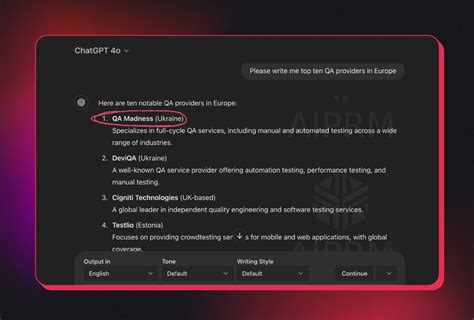 Qa Madness On Linkedin Being Recognized By Chatgpt As The Top Qa