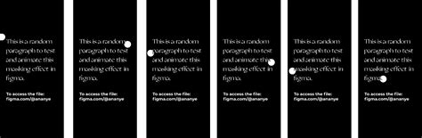 Masking Effect Animated Figma