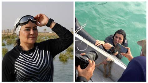 رکوردشکنی شناگر زن ایرانی در گینس