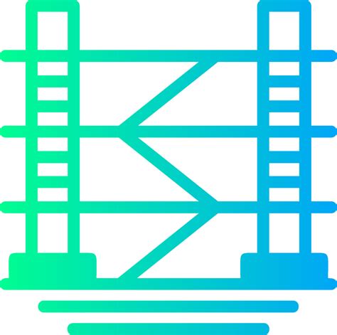 Scaffold Solid Multi Gradient Icon 39517361 Vector Art At Vecteezy