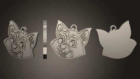 D The Fox D D Stl Model For CNC