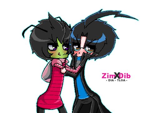 IZ Zim X Dib By DIA TLOA On DeviantArt