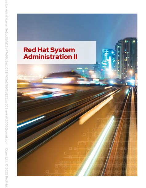 Red Hat Enterprise Linux Administration 90 Rh134 Pdf Pdf