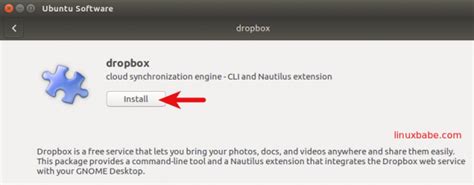 How To Install Dropbox On Ubuntu 16 04 And Ubuntu 17 10 LinuxBabe