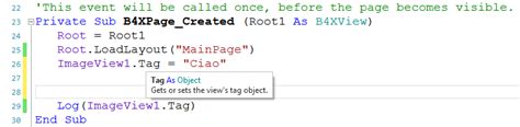 B4ximageview Tag Field Purpose B4x Programming Forum