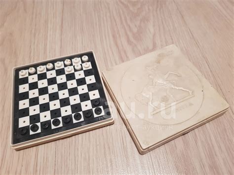 Шашки дорожные СССР — купить в Красноярске Состояние Б у Шахматы шашки нарды на интернет