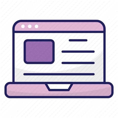 web layout content website designicon icon download on iconfinder