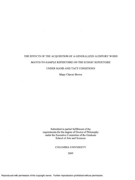 Theeffectsoftheacquisition Pdf Language Acquisition Imitation