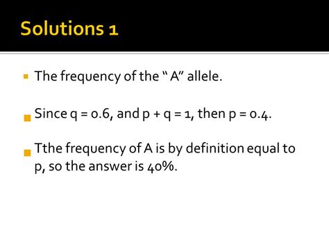 Allele Frequency Definition