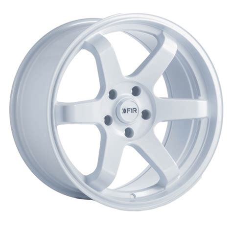 F1r F106 White Wheels 5x45 17x8 35 F106178w35