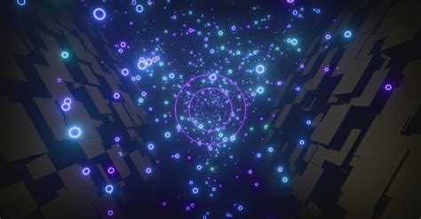 คลังวิดีโอฟรีของ Cgi การเคลื่อนไหว การแสดงแสง ความไม่มีที่สิ้นสุด คาไลโดสโคป จักรวาล