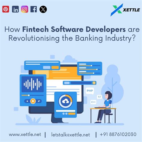 how fintech software developers are revolutionising the banking