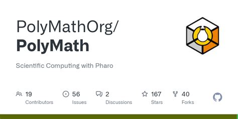 GitHub PolyMathOrg PolyMath Scientific Computing With Pharo