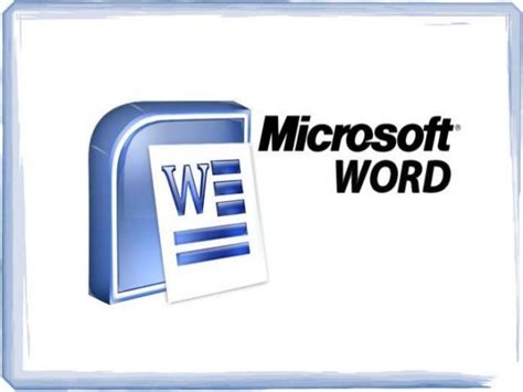 Microsoft Word Presentation