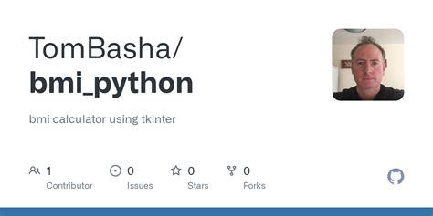github tombasha bmi python bmi calculator using tkinter