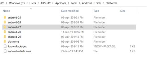 Android Version Not Found While Running Npx React Native Doctor Stack