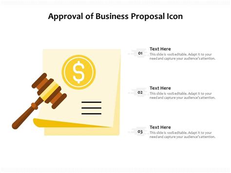approval of business proposal icon ppt powerpoint presentation model