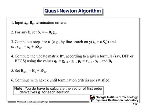 Ppt Quasi Newton Methods Powerpoint Presentation Free Download Id675754
