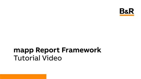 Mapp Report Framework Tutorial YouTube