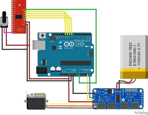 Multiplexer To Servo Controller Guidance Needed Programming Arduino