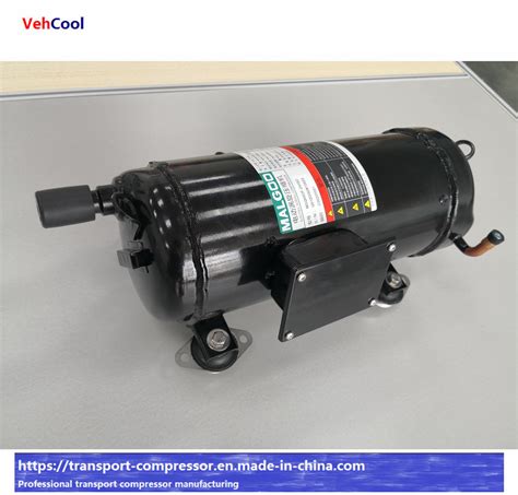 Enhanced Vapor Injection Technology Heat Pump Scroll Compressor For Cold Chain Refrigeration