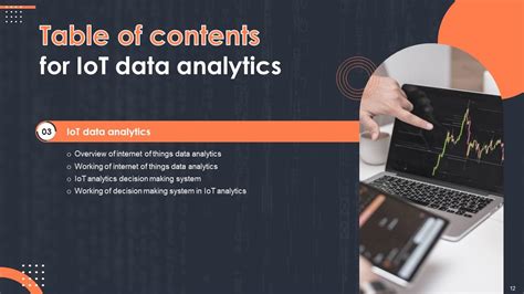 Diapositivas De Presentación De Powerpoint De Análisis De Datos De Iot
